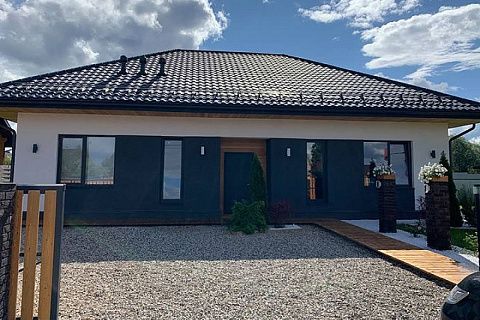 Готовый проект дома Z368 D с ценой. Планировка, смета и схема | 1house.by